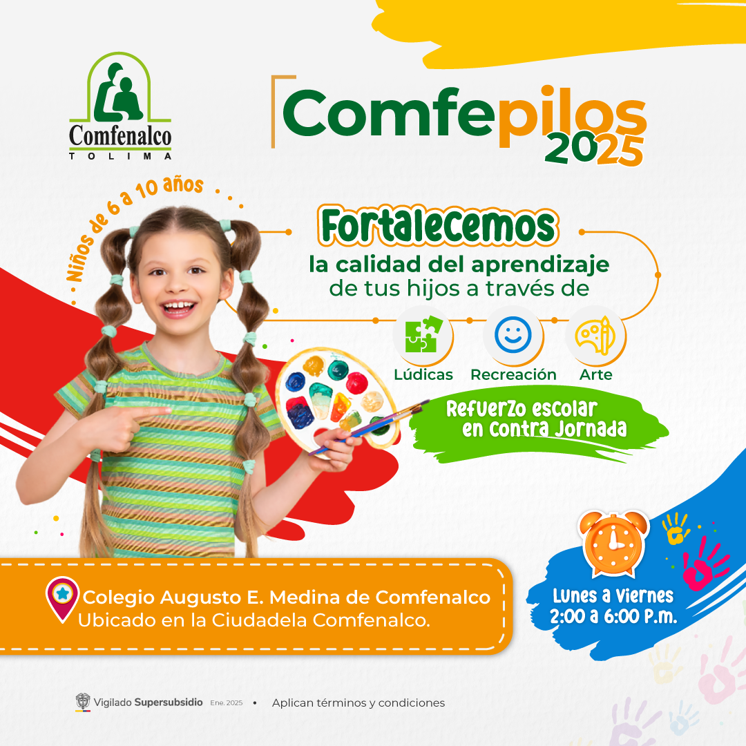 Inicio Colegio Comfenalco Ibagué